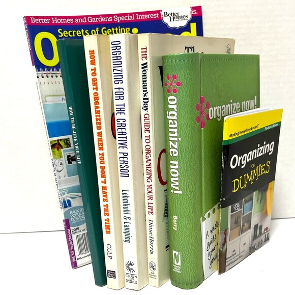 Other | 7 Books On Organizing Everything | Poshmark